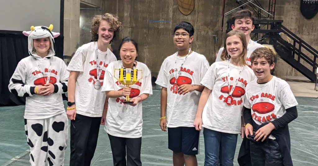 Middle School Robotics Team Qualifies for World Championships - Louisville