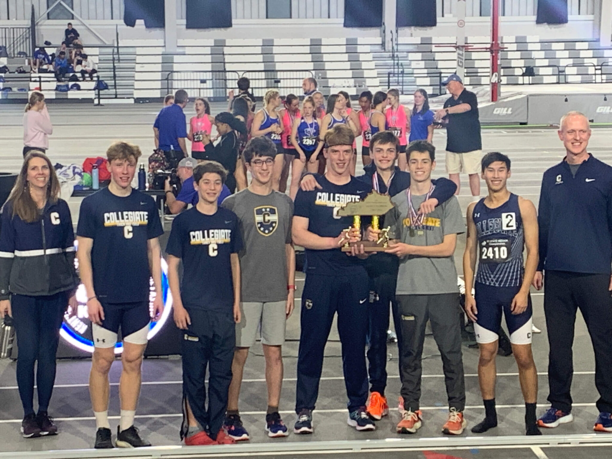 Indoor Titans Track Team Wins STATE - Louisville